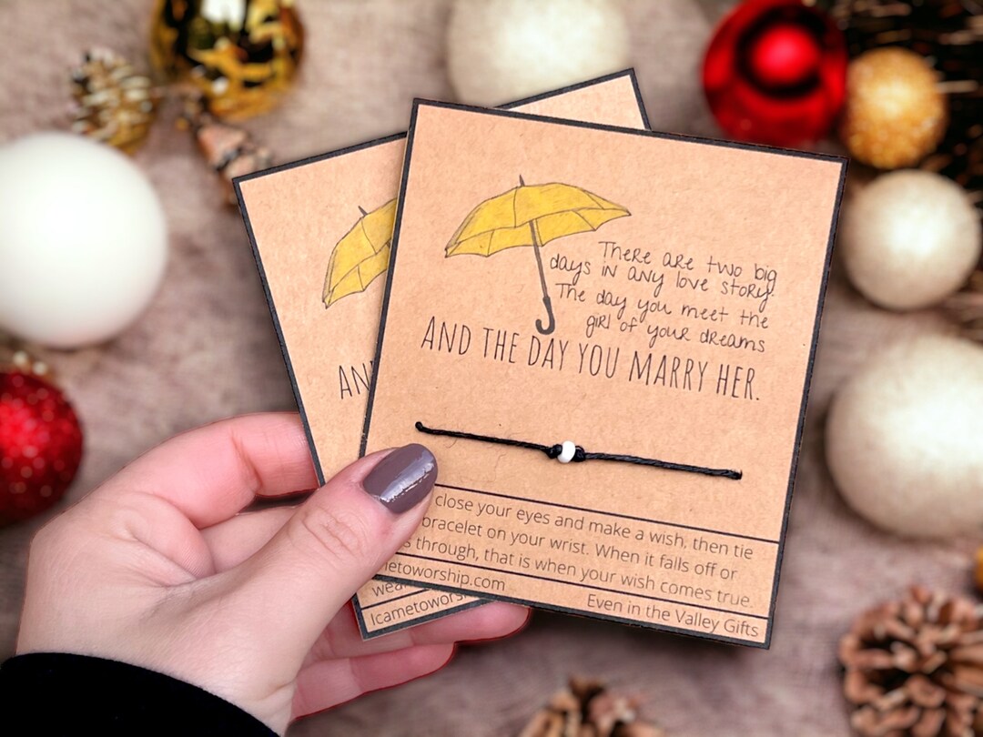 How I Met Your Mother / Two Big Days / Girl of Your Dreams / HIMYM Handmade Wish Bracelet With ...