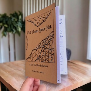 New Believer Christian Zine / Put Down Your Net / Jesus / Mini Book ...