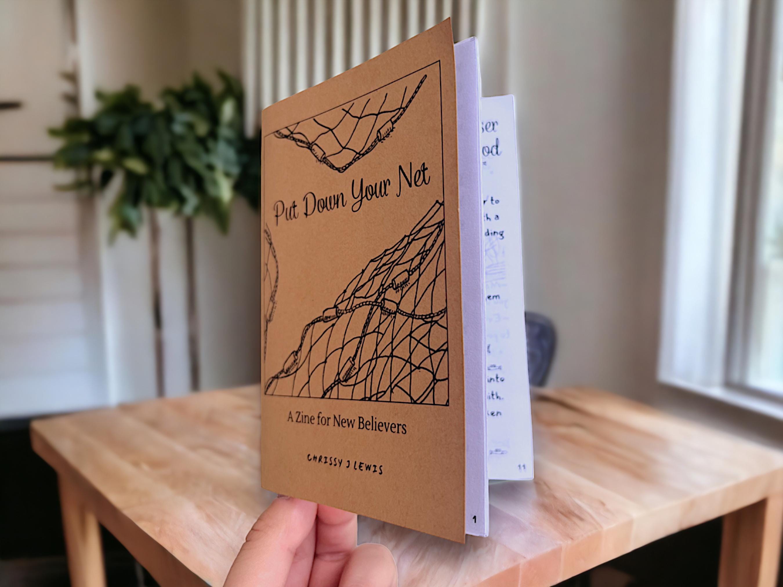New Believer Christian Zine / Put Down Your Net / Jesus / Mini Book ...