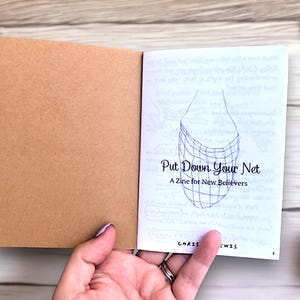 New Believer Christian Zine / Put Down Your Net / Jesus / Mini Book ...