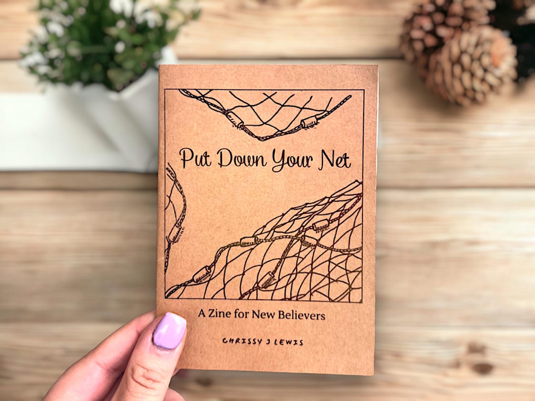 New Believer Christian Zine / Put Down Your Net / Jesus / Mini Book ...