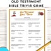 Printable Bible Trivia Game, Old Testament Bible Quiz, Sunday School ...