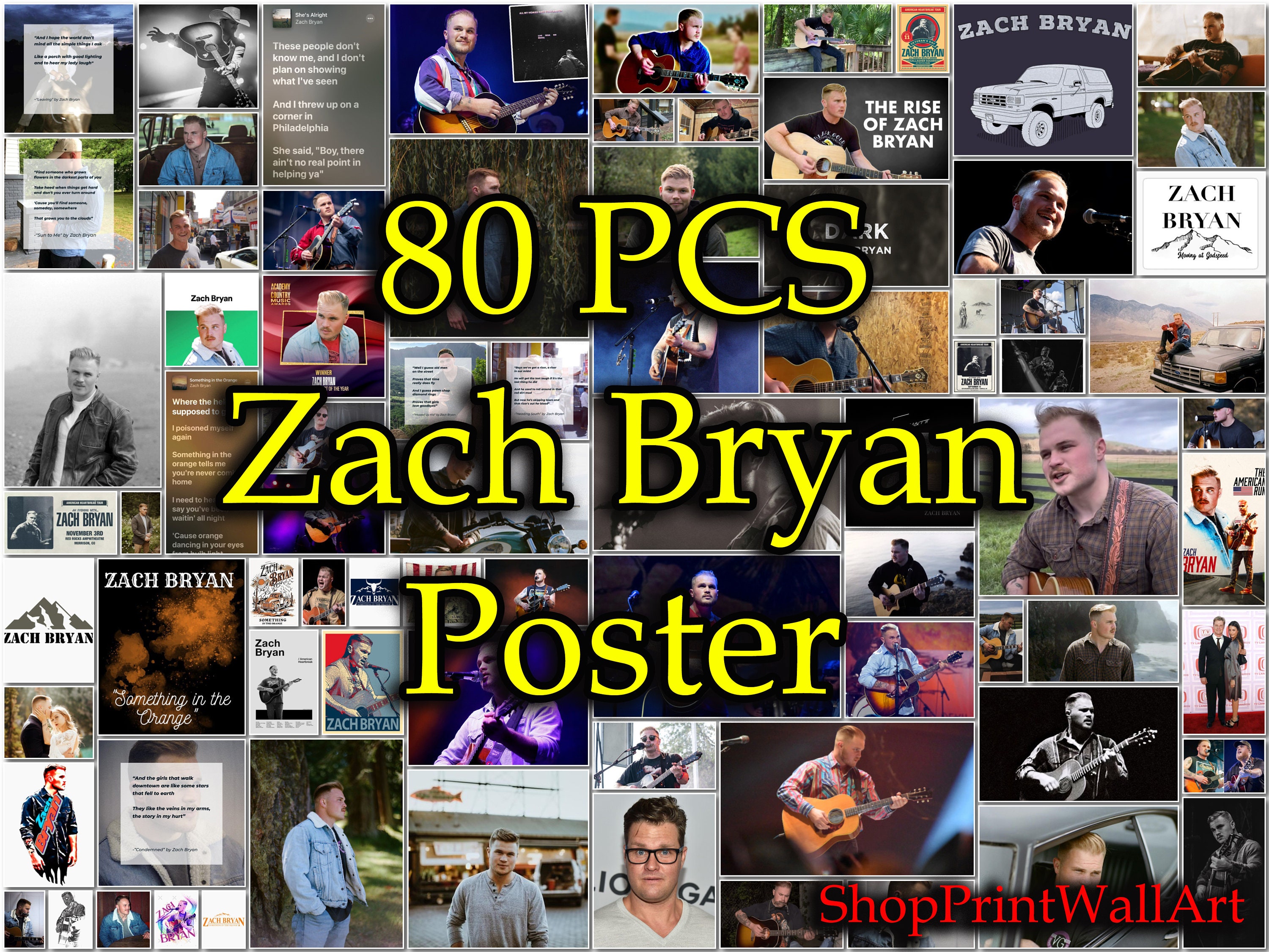 Country Music Artists Collage