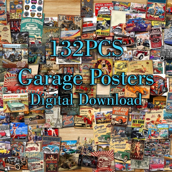 Garage Art - Etsy