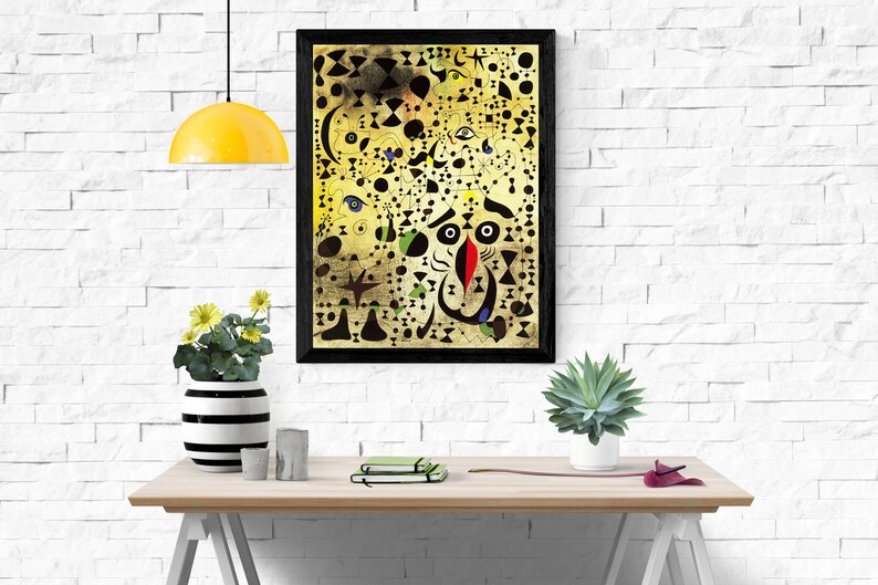 Joan Miro 15 Paintings Joan Miro Print Joan Miro Art - Etsy