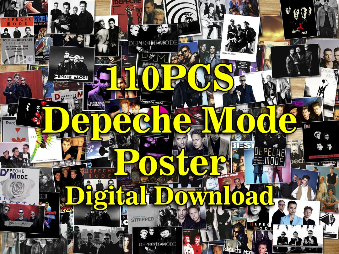 110PCS Synth-pop Poster, New Wave Poster, Electronic Rock Poster ...