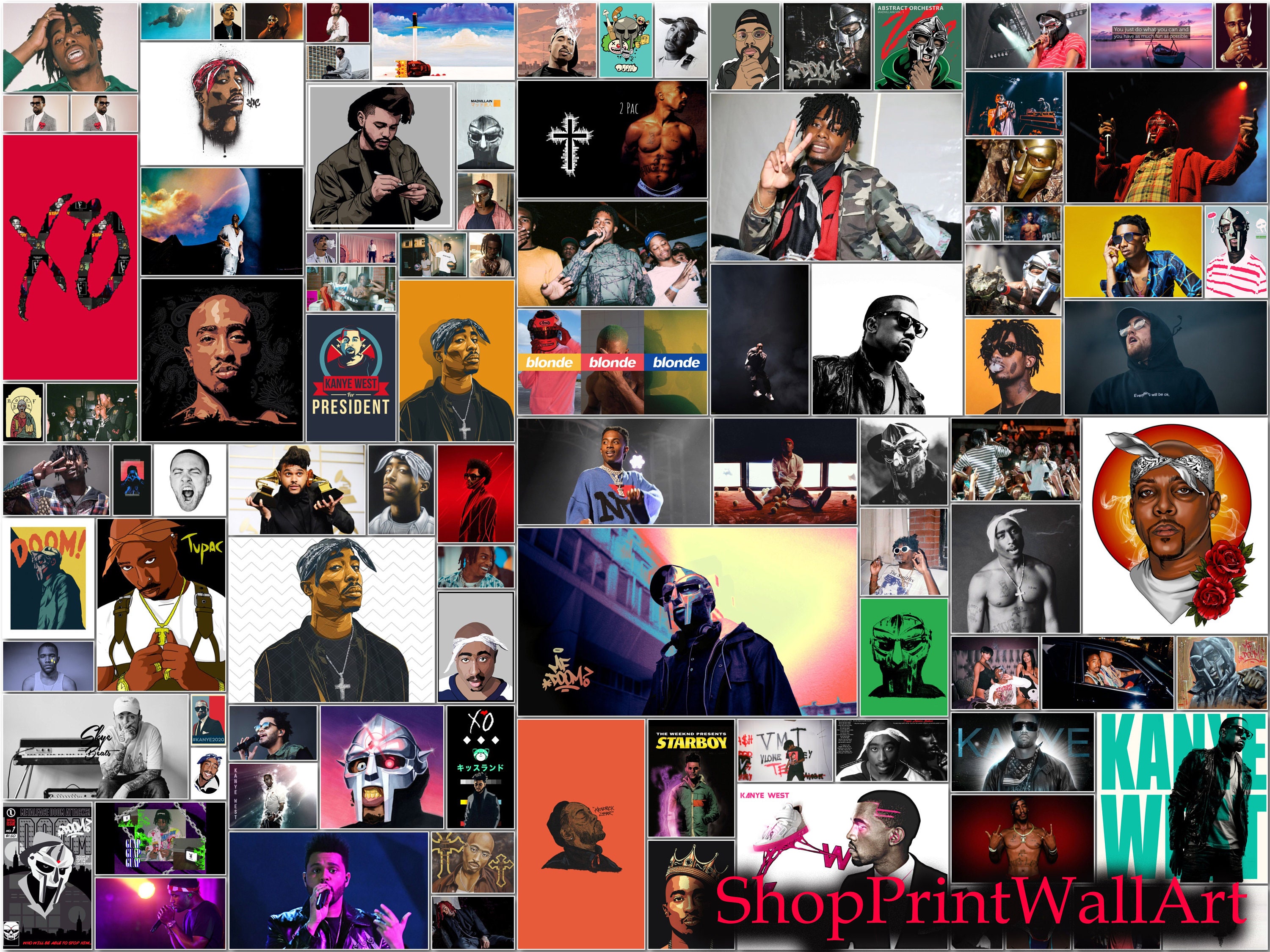 1185PCS Rap Posters 1 Rap Poster Rapper Posters Rap Lyrics - Etsy