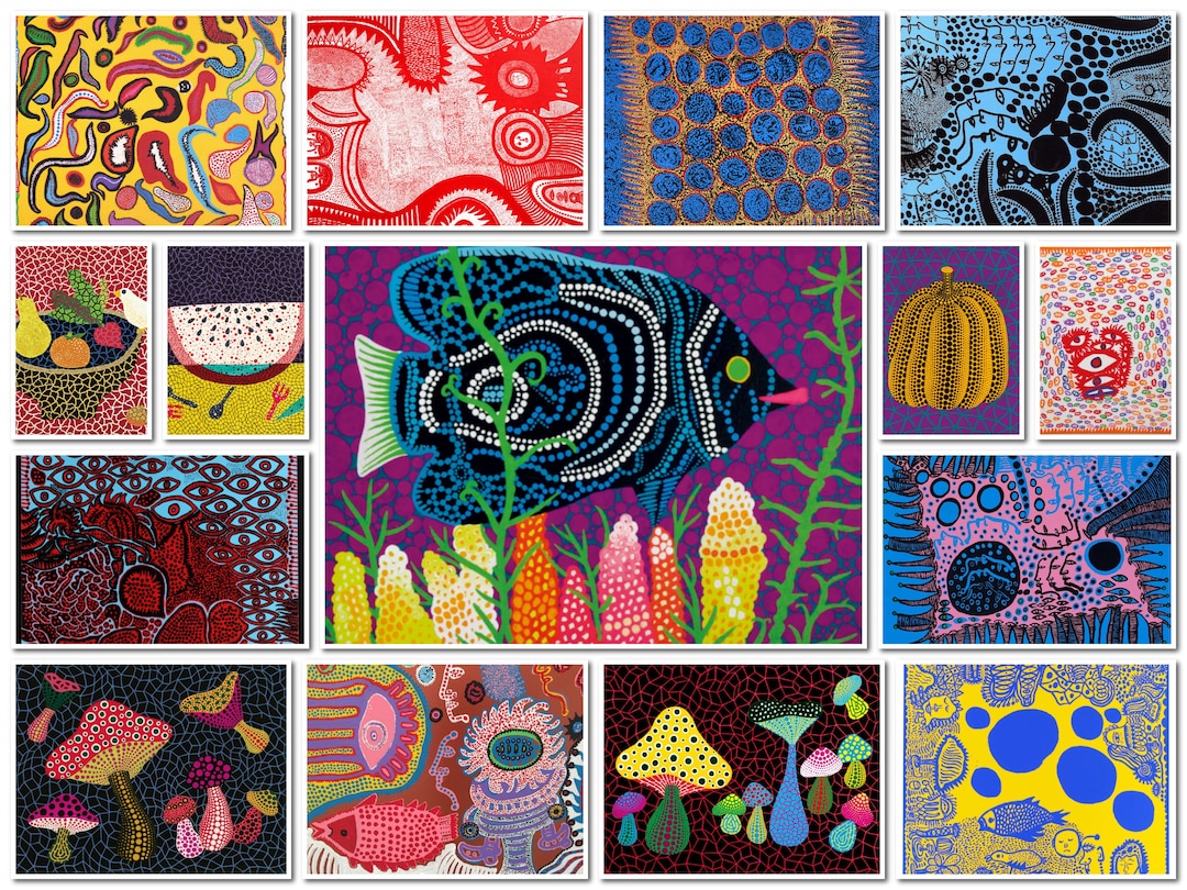 Yayoi Kusama 15 Pictures, Yayoi Kusama Print, Kusama Yayoi, Kusama ...
