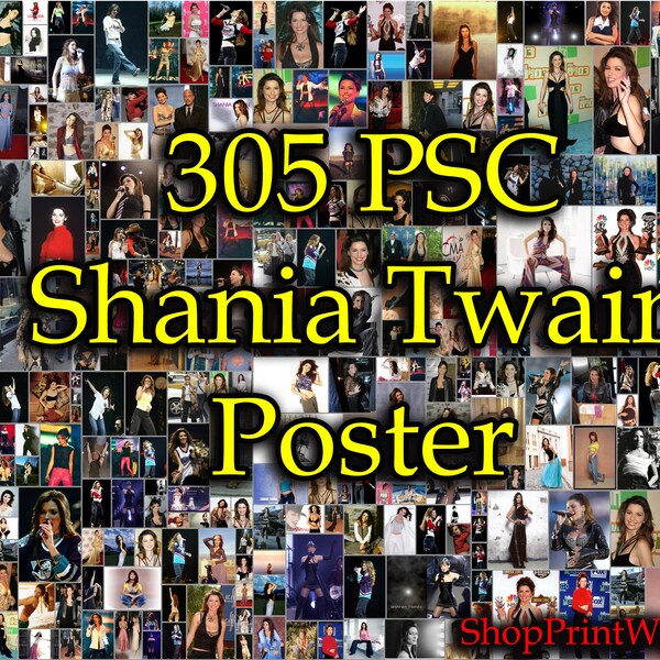 Shania Twain Poster - Etsy