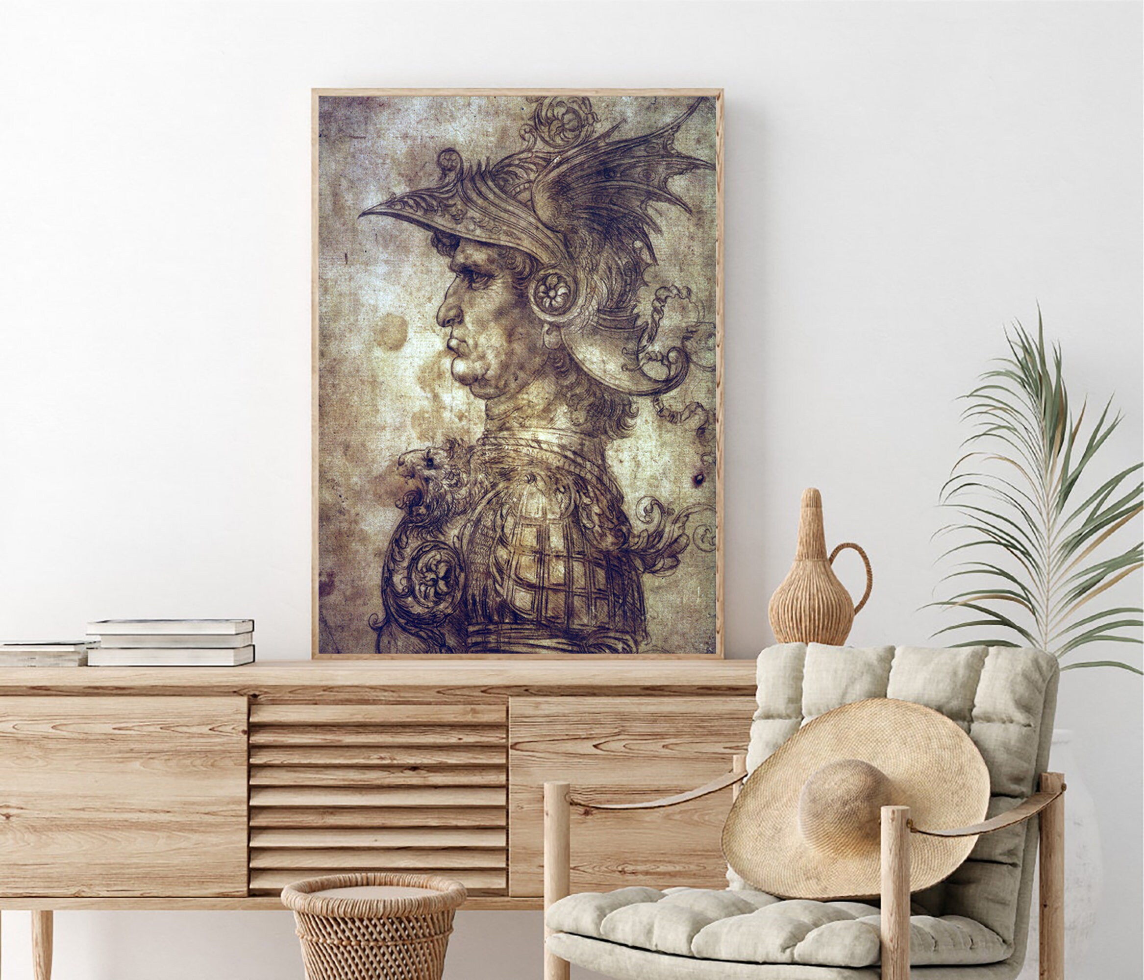 Leonardo Da Vinci 4 Pictures, Da Vinci Poster, Da Vinci Print ...