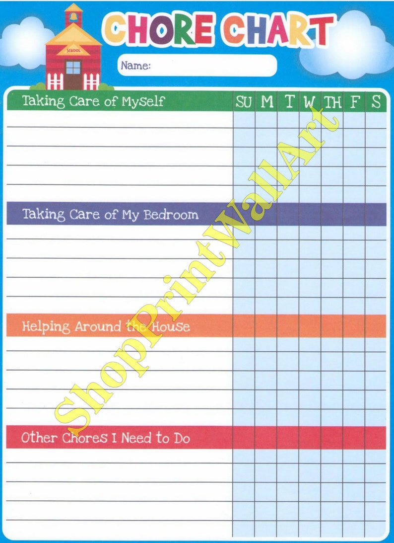 Routine Chart, Daily Checklist, Visual Schedule, Daily Chores, Toddler ...