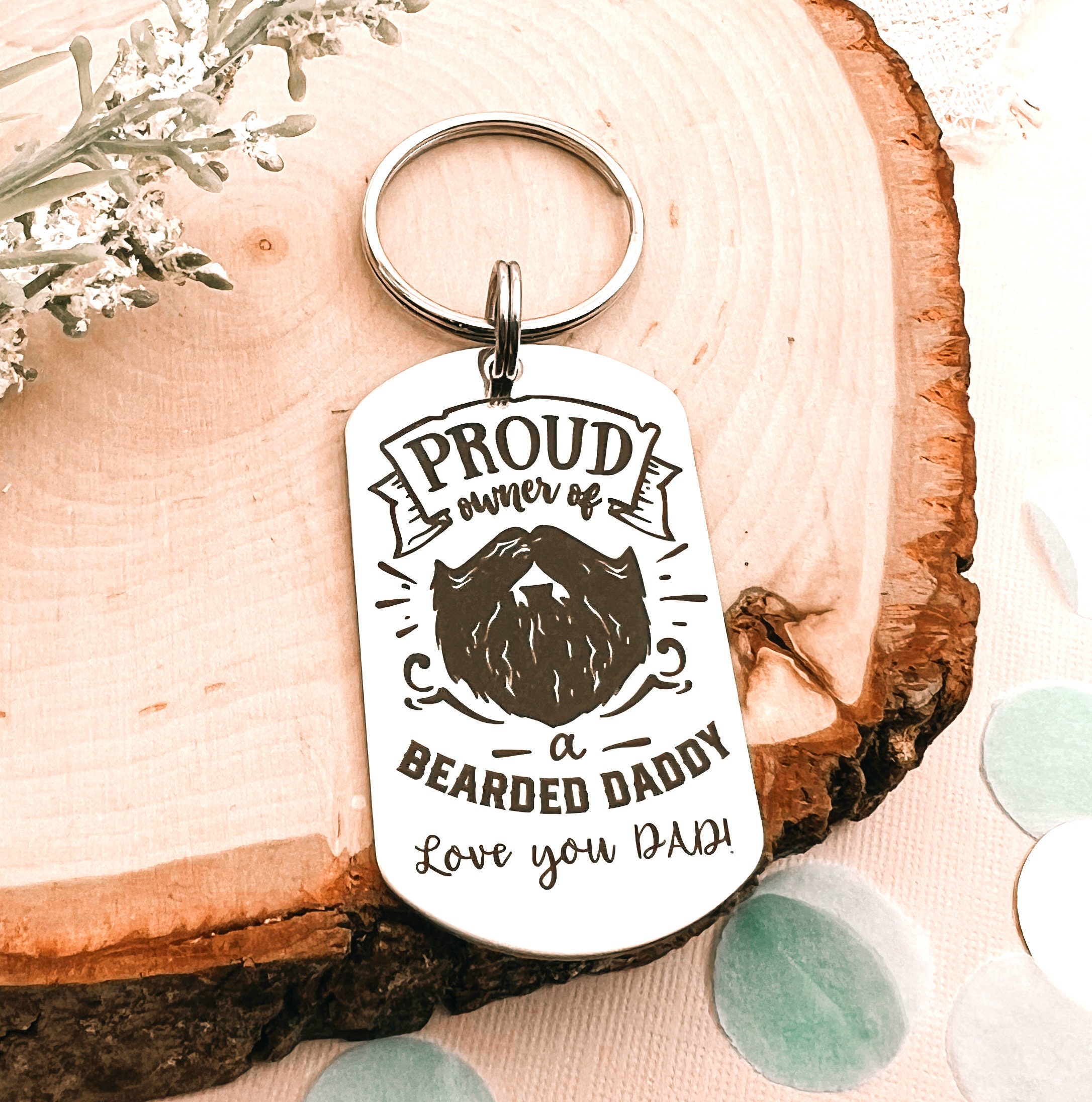 Engraved Key Holder, Personalized Keychain, Customized Key Chain, First ...