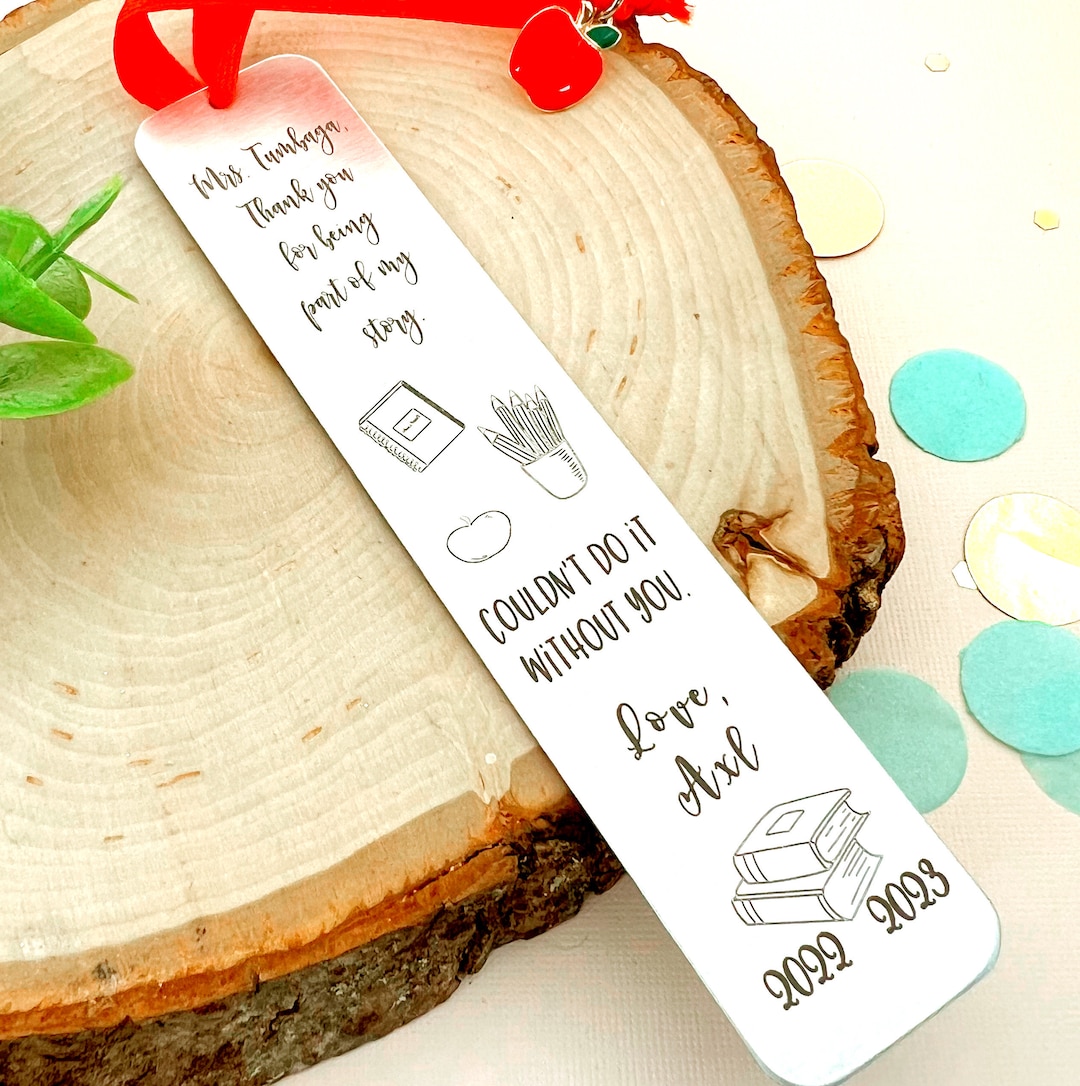 Thank You for Being Part of My Story Teacher Appreciation Gift Teacher ...