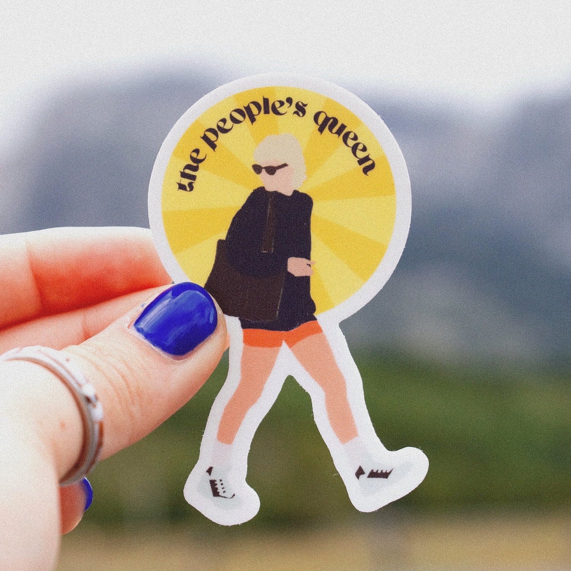 Princess Diana Sticker, Bumper Sticker, Vinyl Sticker, Weatherproof ...