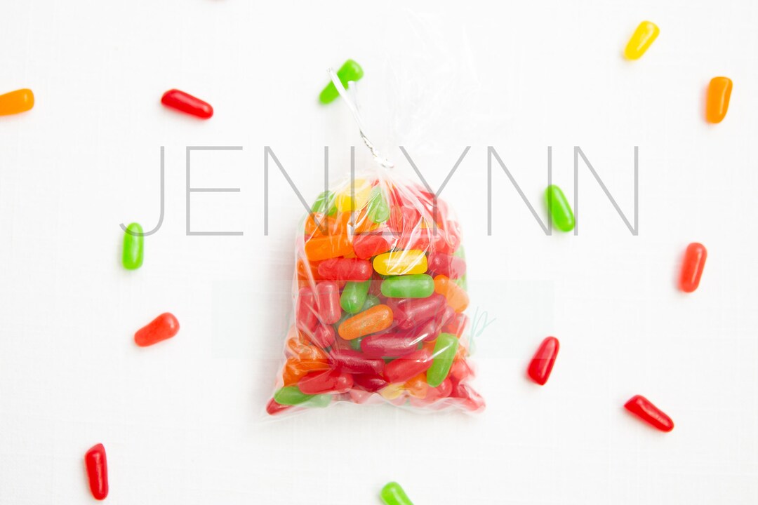 Candy Bag Sticker Mockup: Party Favor Template (JPG) - Etsy