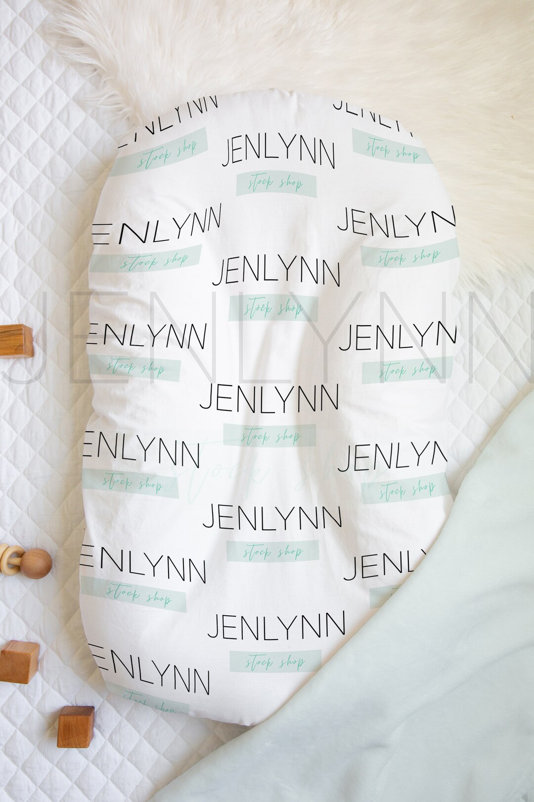 Baby Lounger Cover Mockup: Styled Nursery Flat Lay (PSD) - Etsy