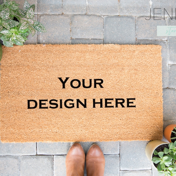 Doormat Mockup - Etsy