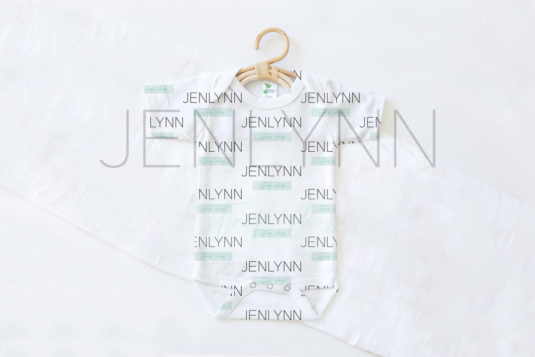 Bodysuit Mockup on Hanger, Pain Bodysuit, Baby Bodysuit Mockup, Baby ...