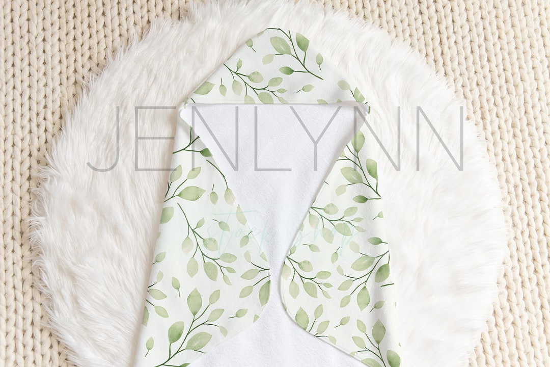 Hooded Baby Towel Mockup #2, Hooded Towel Mockup, Custom Towel Mockup ...