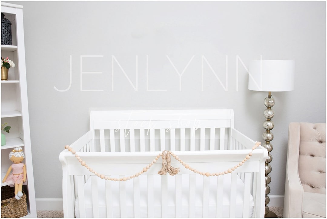 Nursery Mockup: Boho Crib Room Interior (digital Image) - Etsy