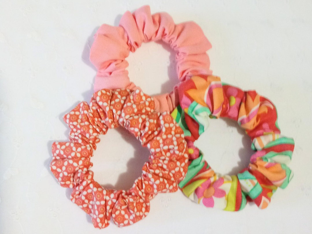 Ponytail Holders 3 Piece Set for Summer, Retro Fashion Hair Accessories ...