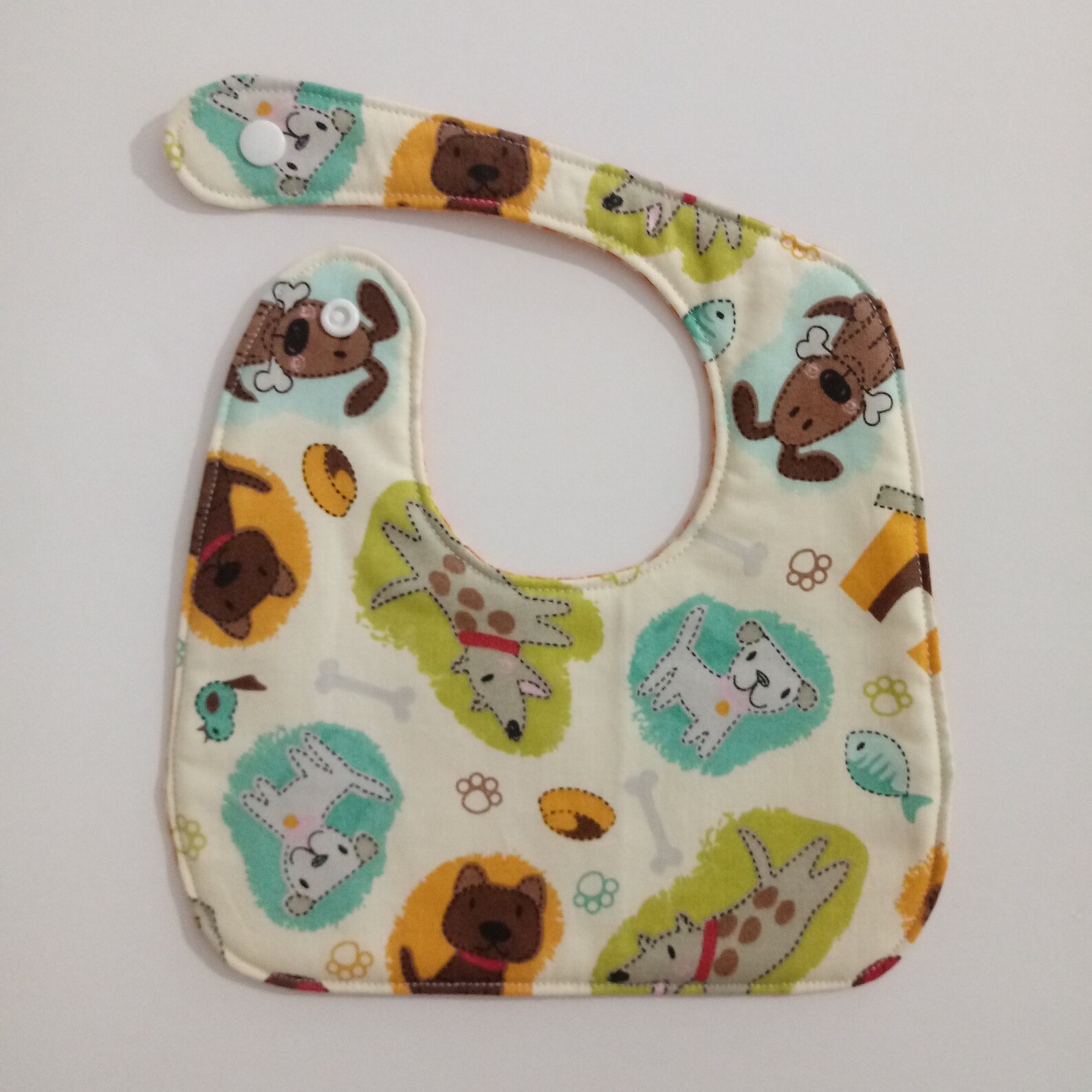 Reversible Bib Baby Shower Gift Boy Bib Set Side Snap | Etsy