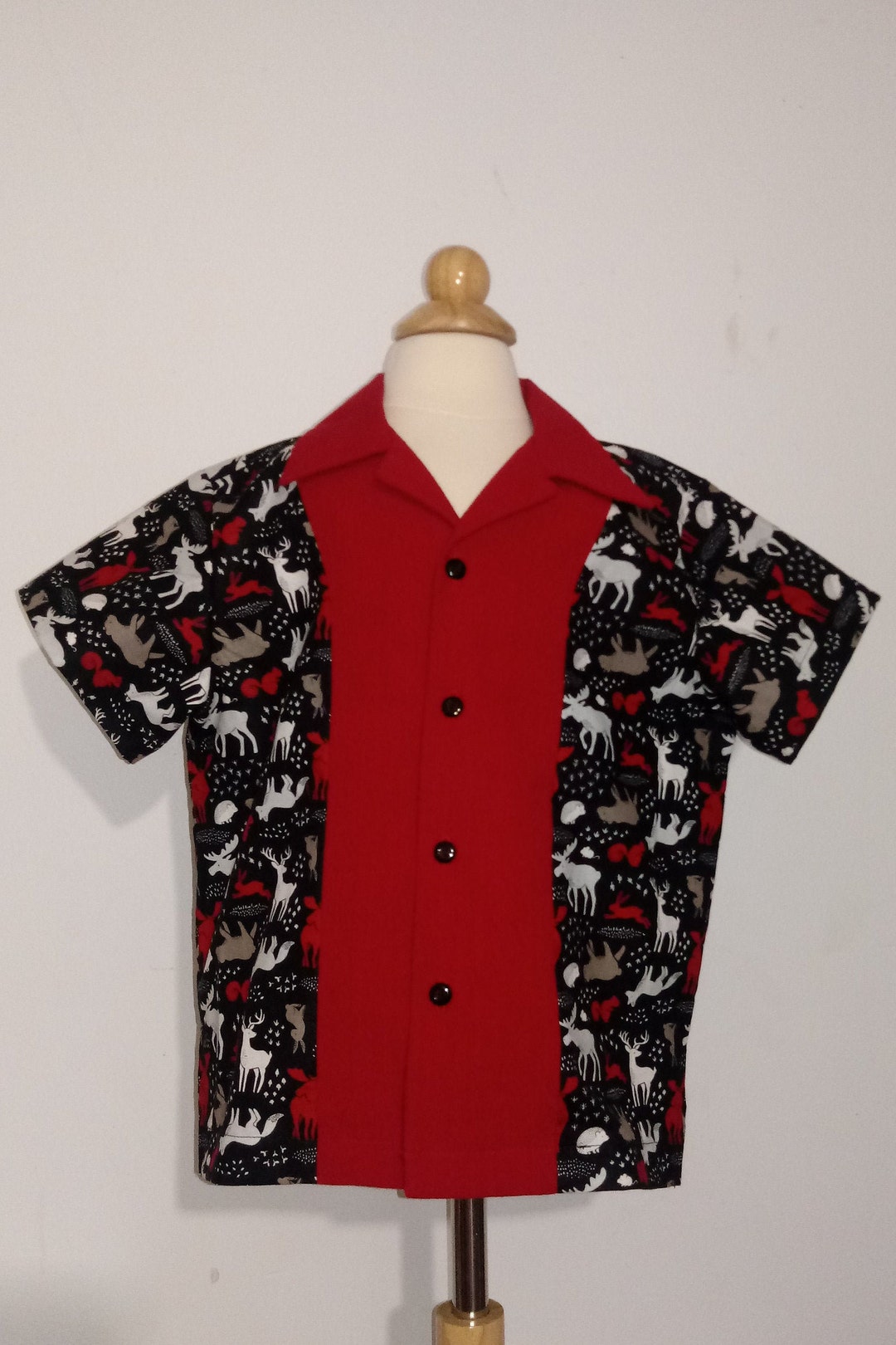 Unique Boys Clothing, Boys Holiday Shirt, Short Sleeve Christmas Shirt ...