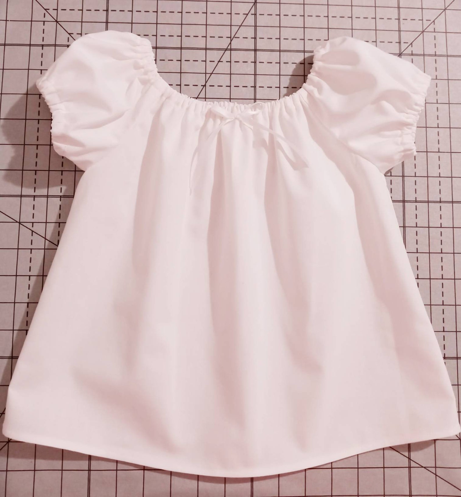 Girls Peasant Top White Peasant Blouse White Cotton Top - Etsy