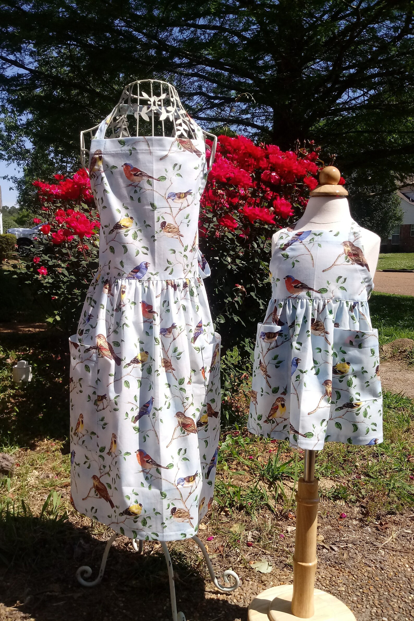 Mother Daughter Aprons Gardening Apron Matching Aprons - Etsy