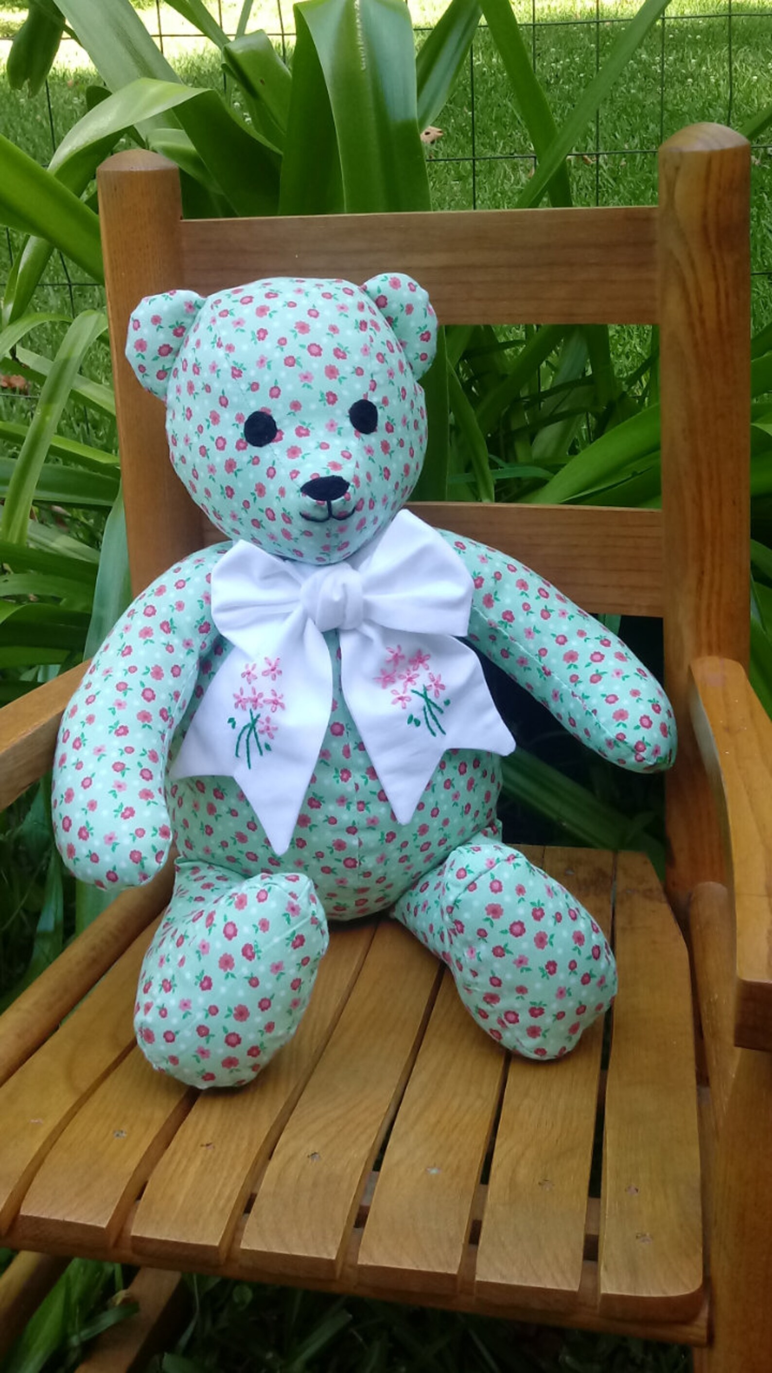 Handmade Bear Spring Decor Baby Girl Nursery Decor Fabric - Etsy