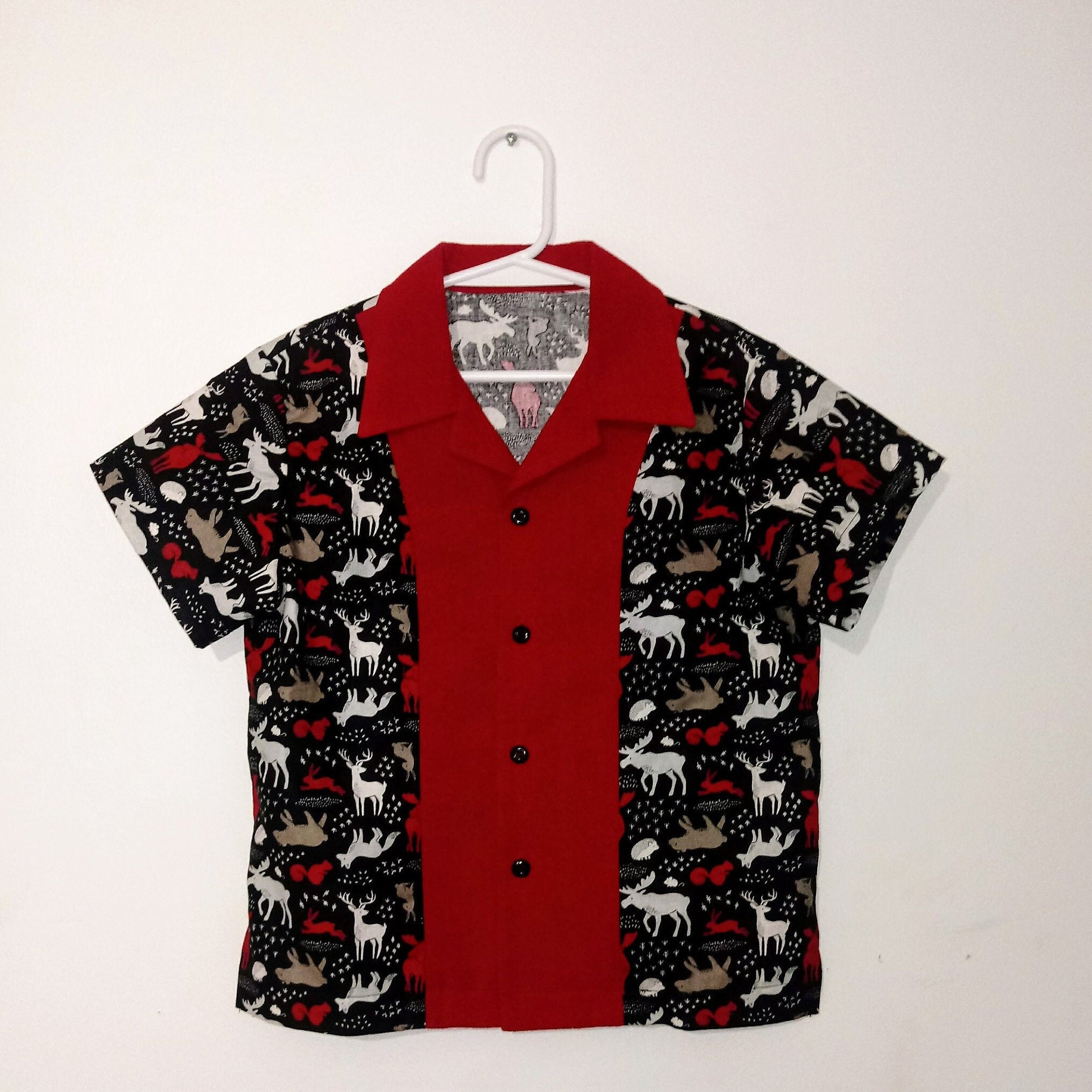 Unique boys clothing boys holiday shirt short sleeve | Etsy