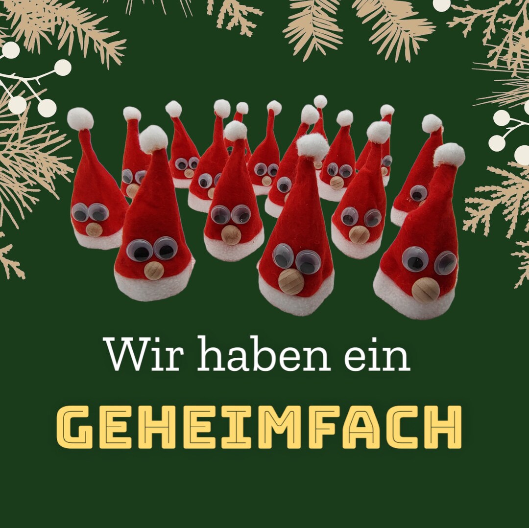 Secret Santa Hat With Secret Compartment for Gifts of Money - Etsy