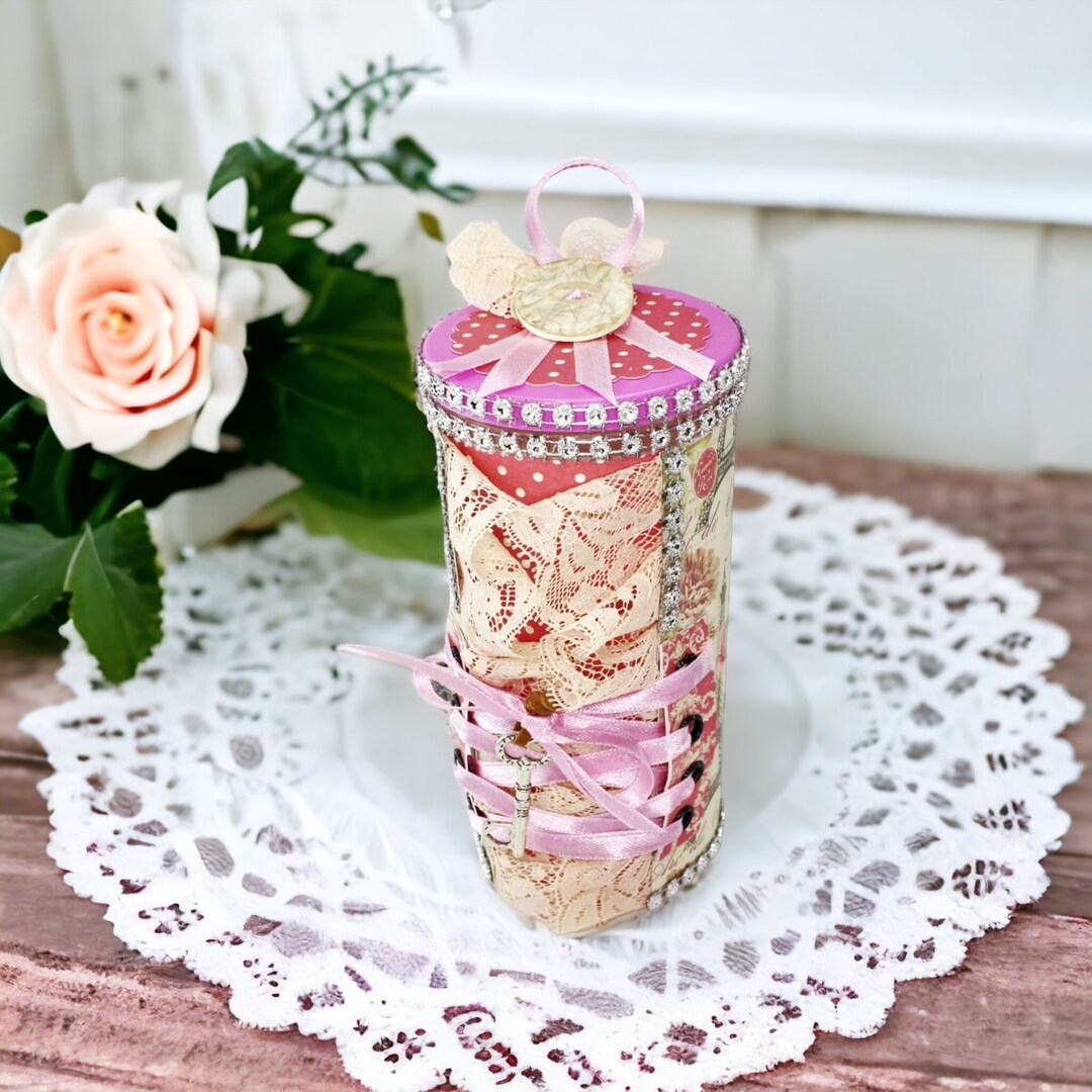 Metal Tin Packaging Paris Tins Gift Box Upcycling for Cash Gifts ...