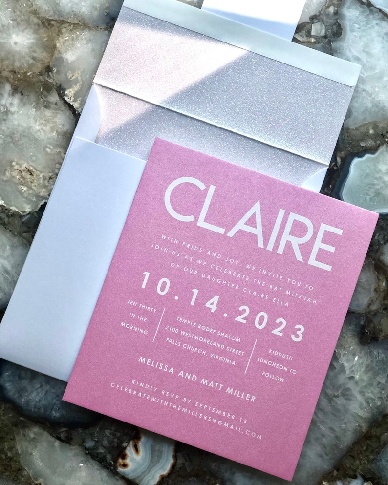 Mitzvah Invitation - Etsy