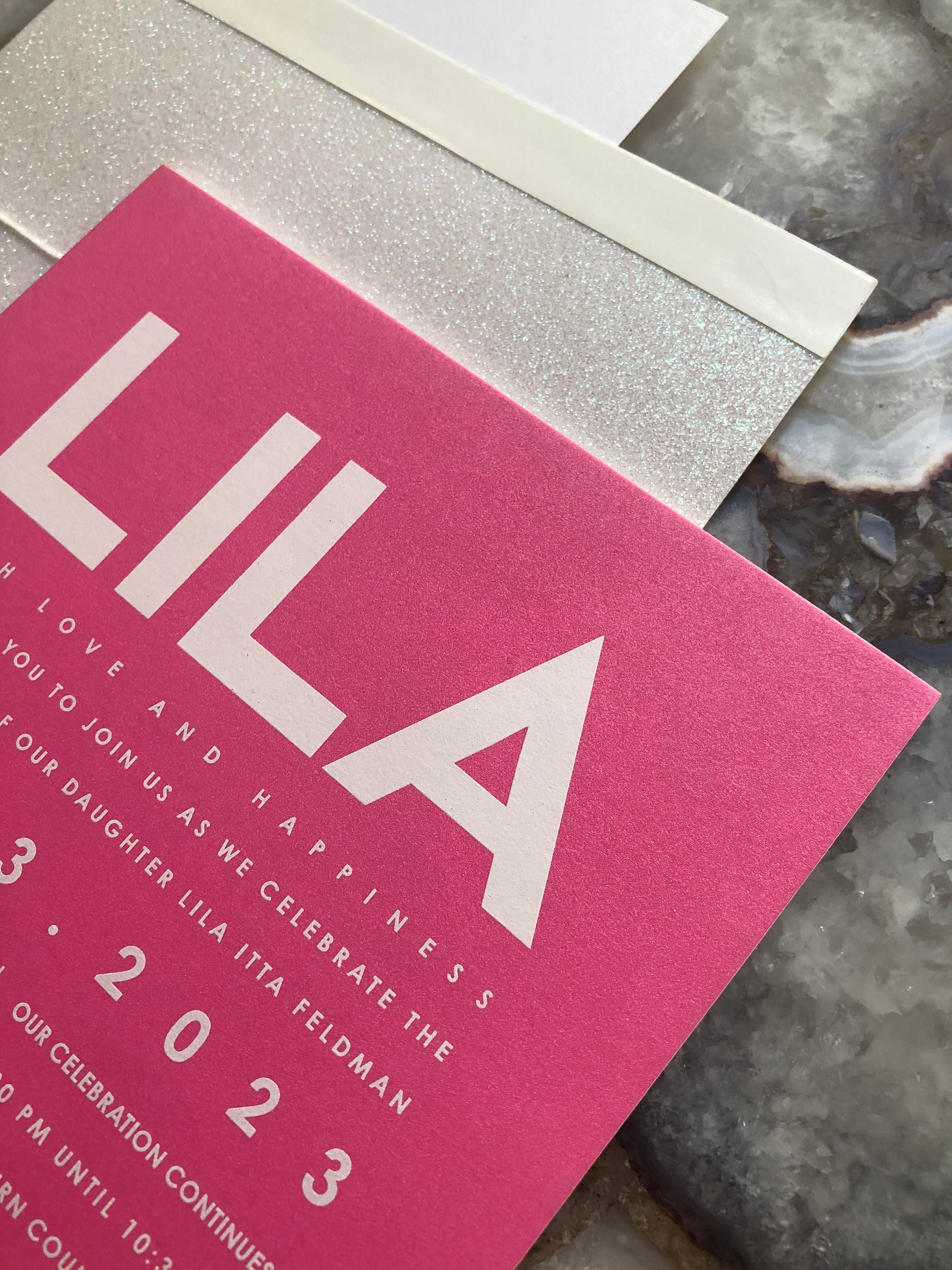 Custom Paper Invitations - Etsy