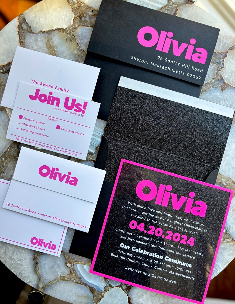 Mitzvah Invitation - Etsy