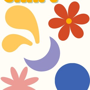 Retro Elements and Principles of Design Poster Bundle | Art Class ...