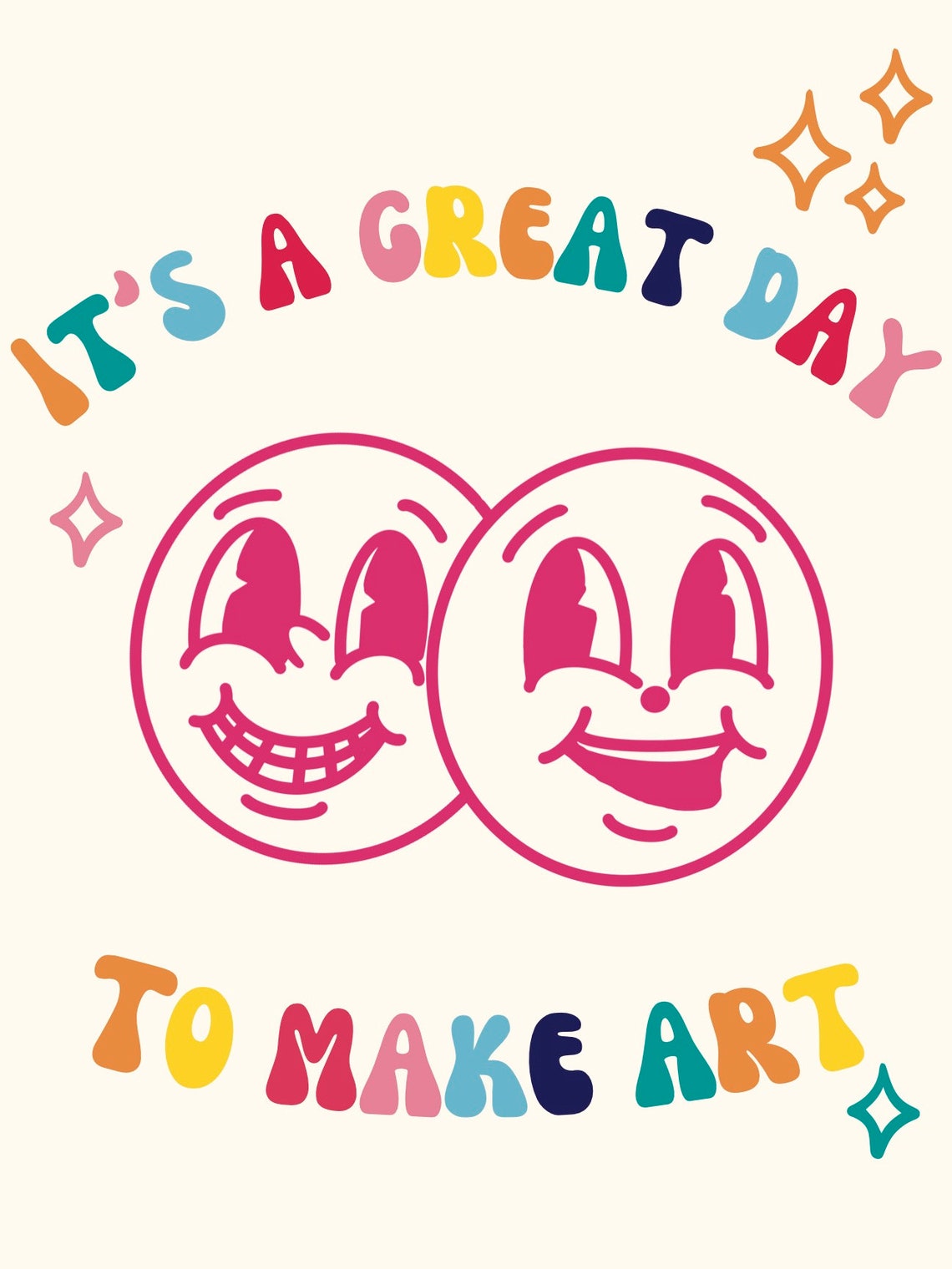 Retro Art Class Poster **BUNDLE** | Retro Classroom Posters | Retro ...