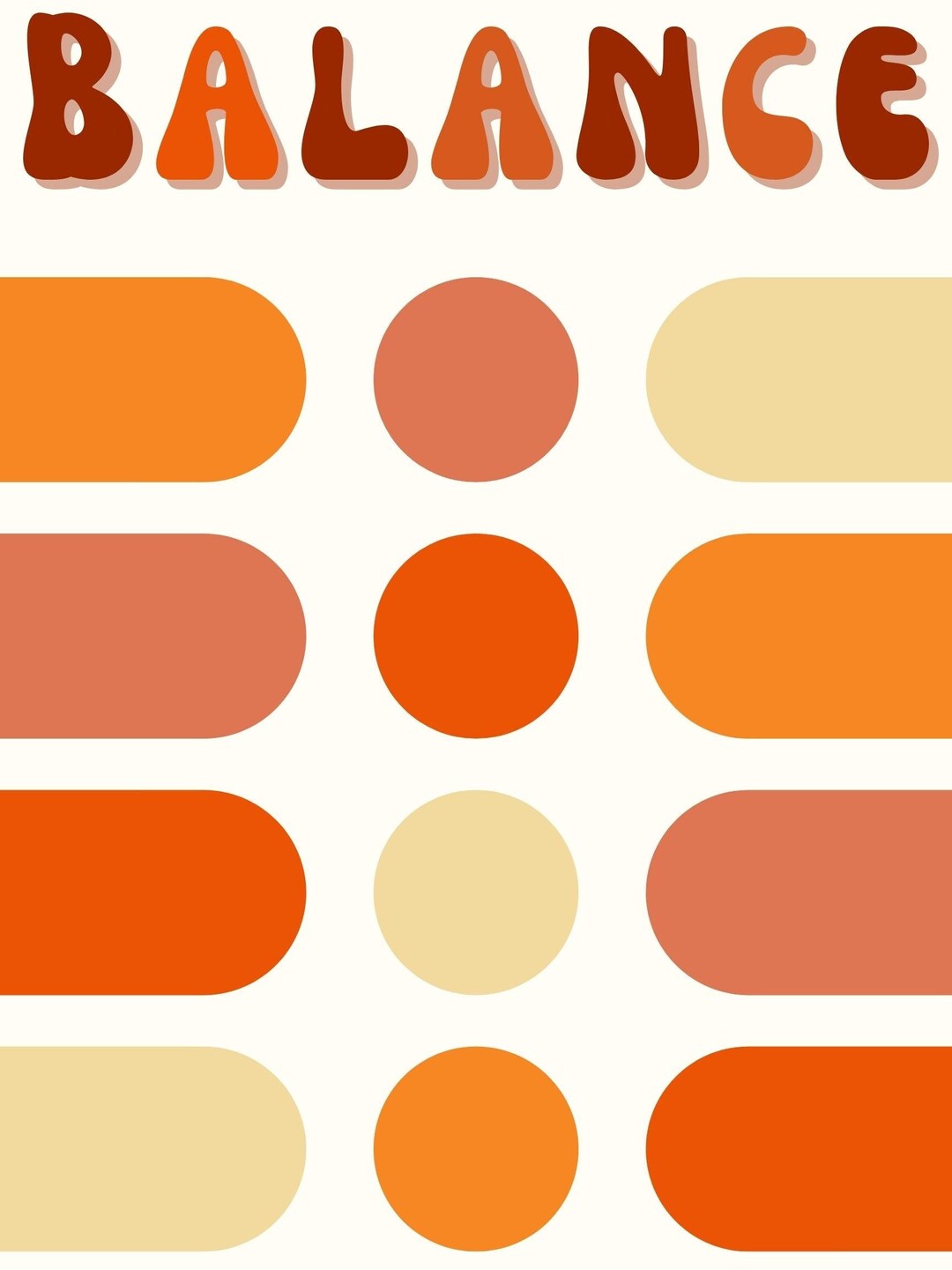 Retro Elements and Principles of Design Poster Bundle | Art Class ...