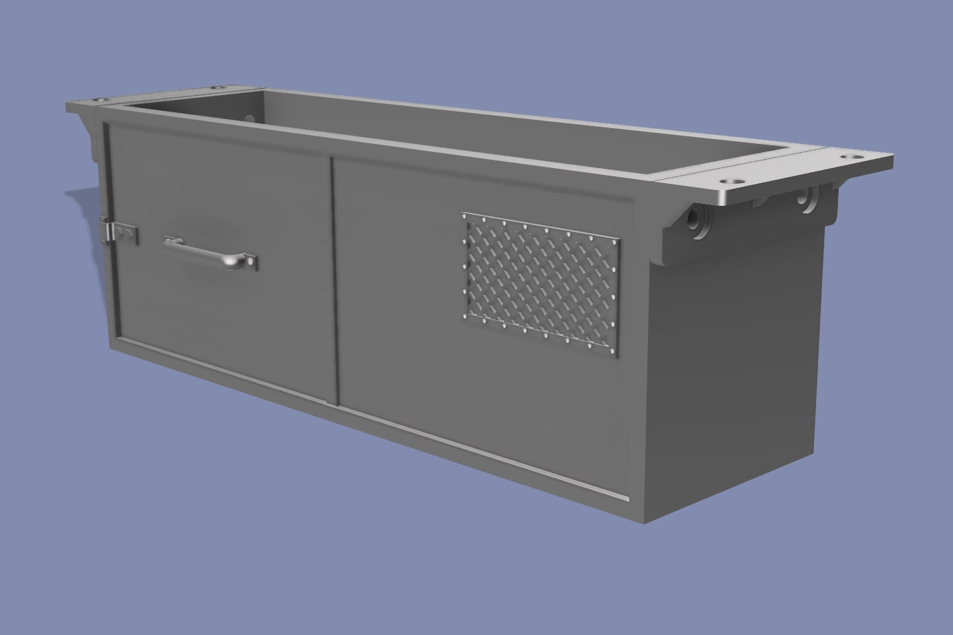 1:8 Scale Caboose Battery Box - Etsy