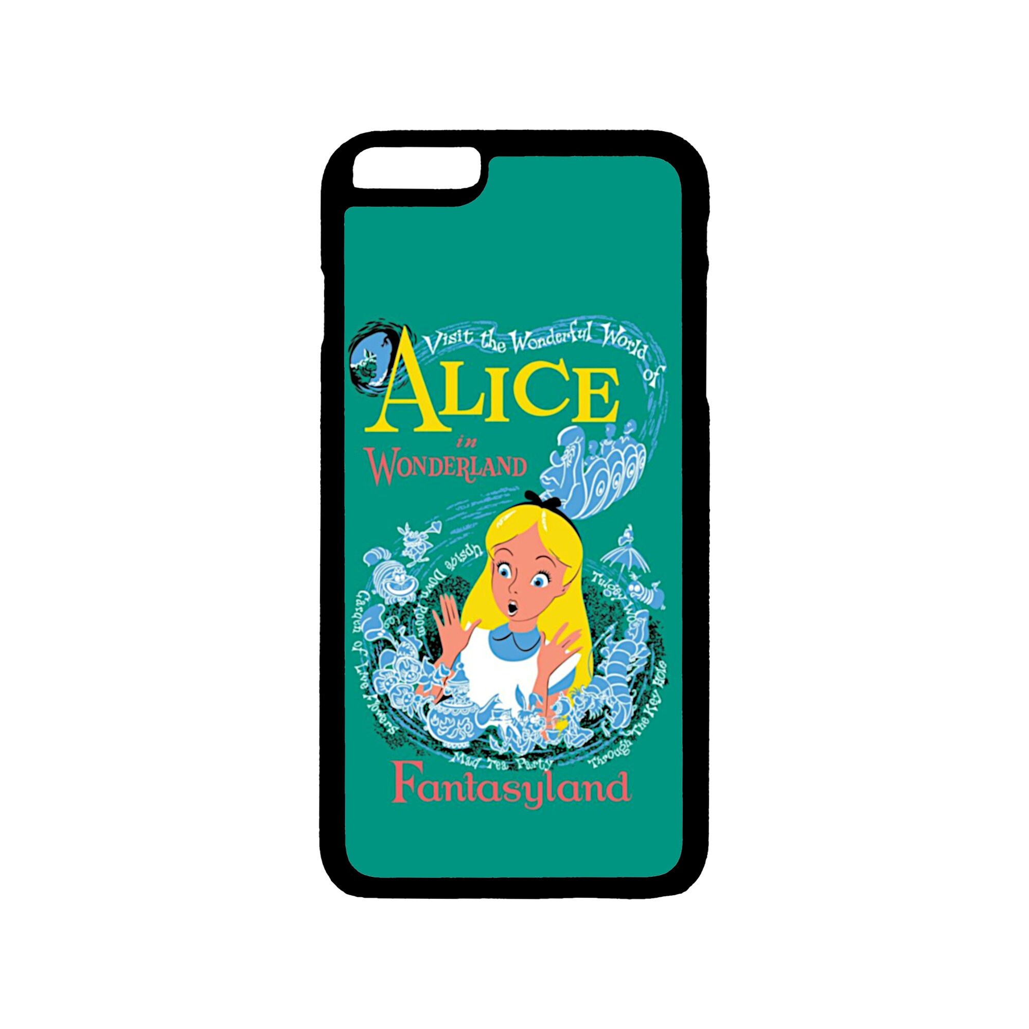 Disney's Alice in Wonderland Themed Iphone Case 6 6S 7 8 - Etsy