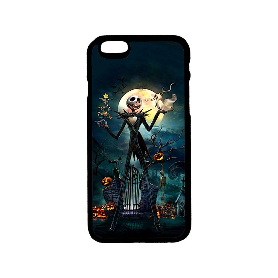 Disney's Jack Skellington Themed iPhone Case - iPhone 6 6S 7 8 Plus, X ...