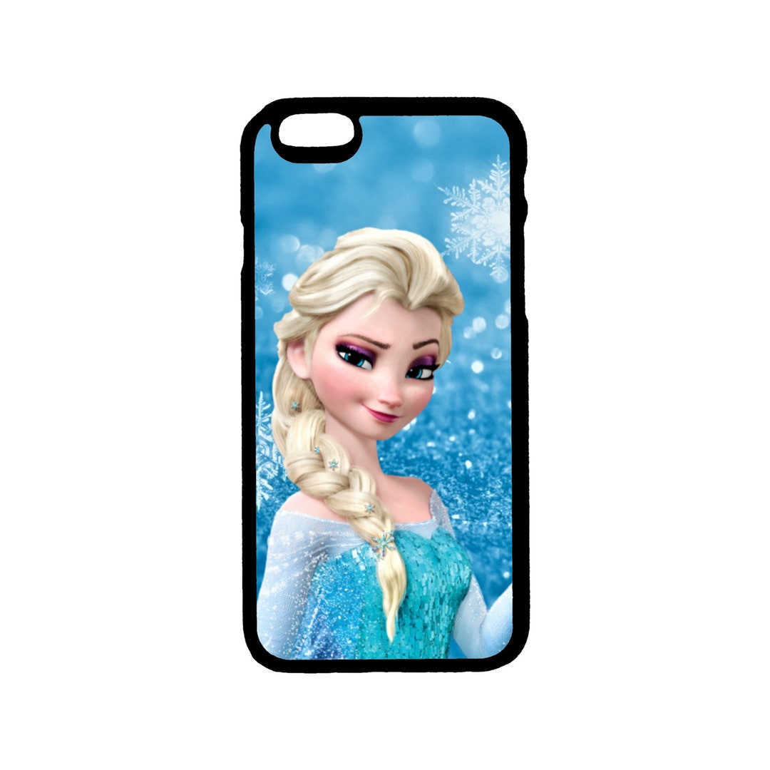 Disney's Elsa Frozen Themed Iphone Case Iphone 6 6S 7 8 - Etsy