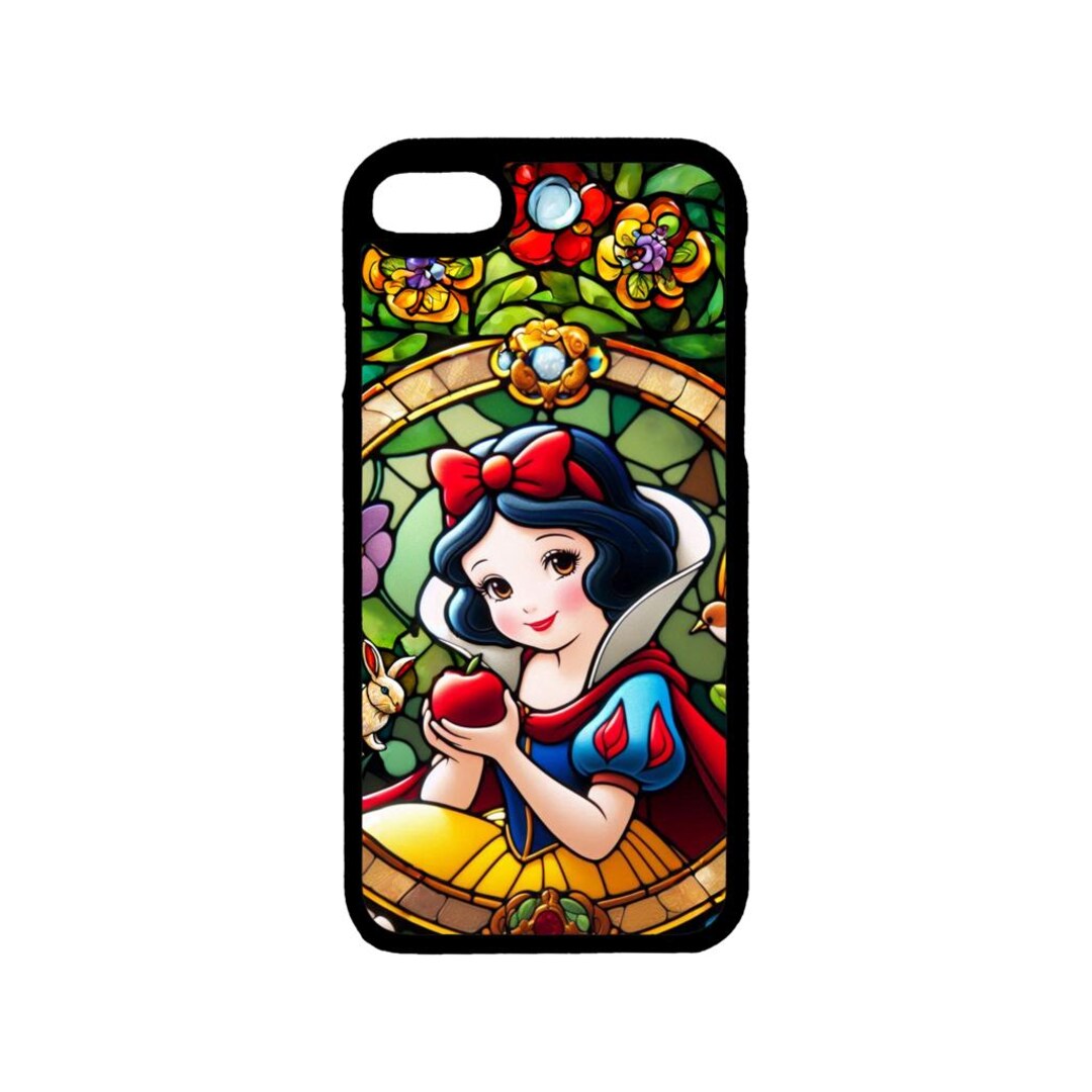 Snow White iPhone Case: Disney Themed Stained Glass Design, Wireless ...