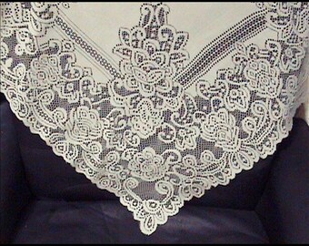 Lace tablecloth | Etsy