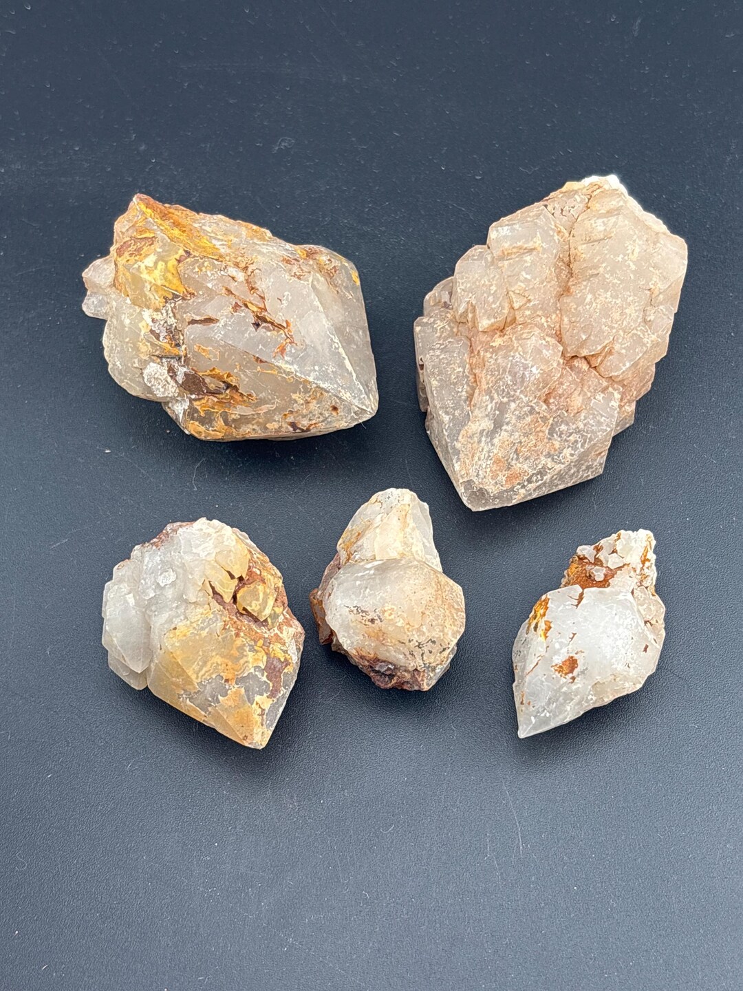 Quartz Crystal Clusters Lot - Memphis Mine, New Mexico - Etsy