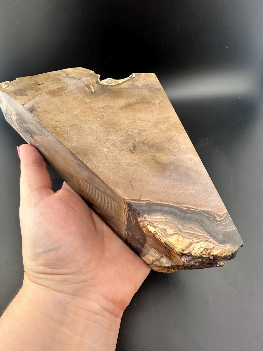 Biggs Blue Picture Jasper Slab: Rough Lapidary Stone, Oregon - 3lb 4 ...