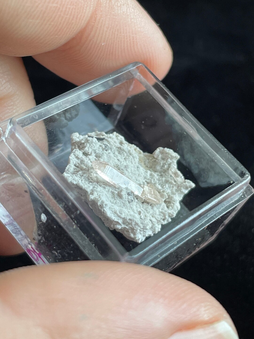 Topaz - Micromount Crystal - Mike High Claim - Thomas Mountains - Juan ...