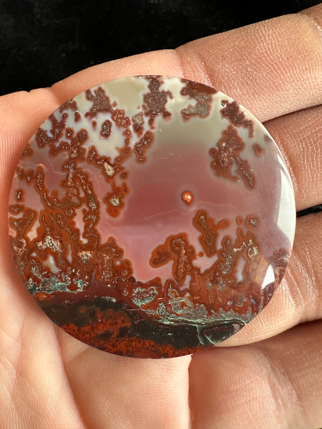 Idaho Sunset Jasper - Round Cabochon - Etsy
