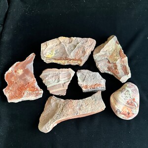 Apache Sage Rhyolite Lot: Mimbres Valley Picture Stone, Lapidary Rough ...
